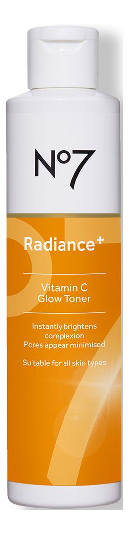 Køb No7 Radiance+ Vitamin C Glow Toner - 200 ml. hos Med24.dk