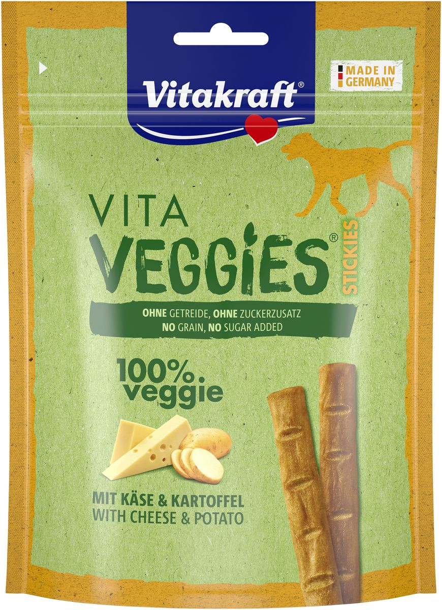 Køb Vitakraft Vita Veggies sticks med ost og kartoffel hos Med24.dk