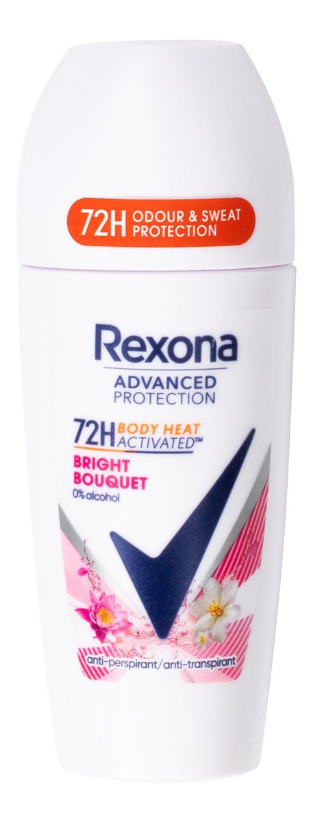 Køb Rexona 72h Advanced Bright Bouquet Deo Roll-on hos Med24.dk