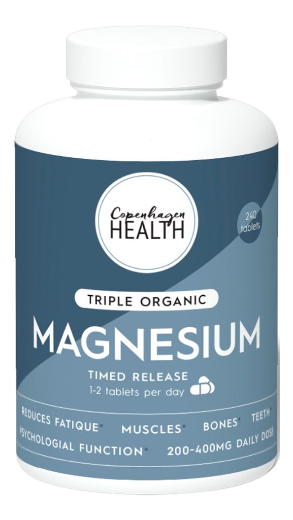 Køb Copenhagen Health Triple Organic Magnesium - 240 tabl.
