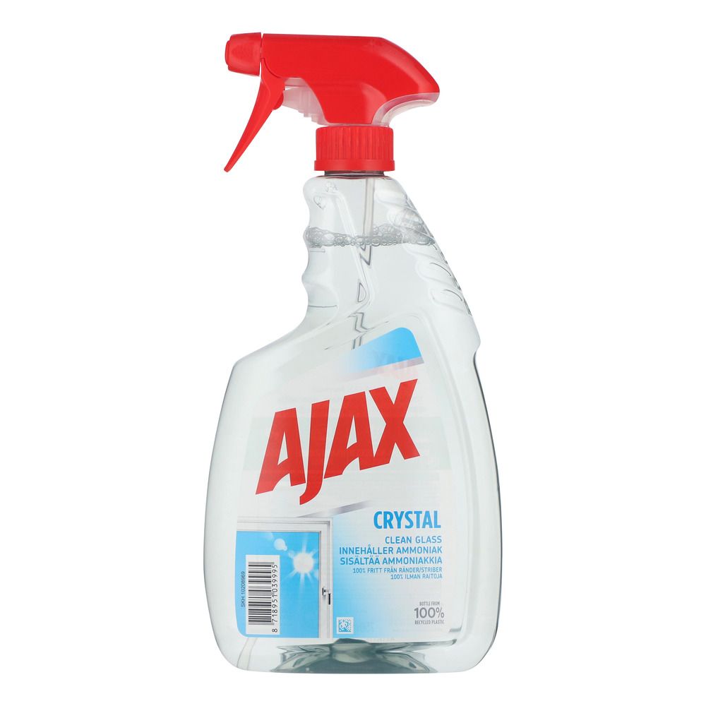 Køb Ajax Crystal Clean Glas Spray - 750 ml. billigt hos Med24.dk