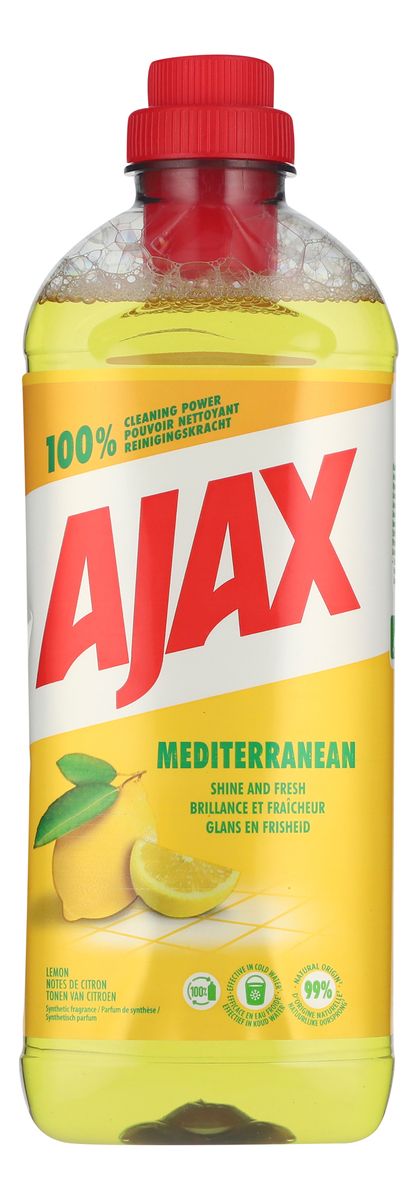 Køb Ajax Mediterranean Lemon - 1000 ml. billigt hos Med24.dk