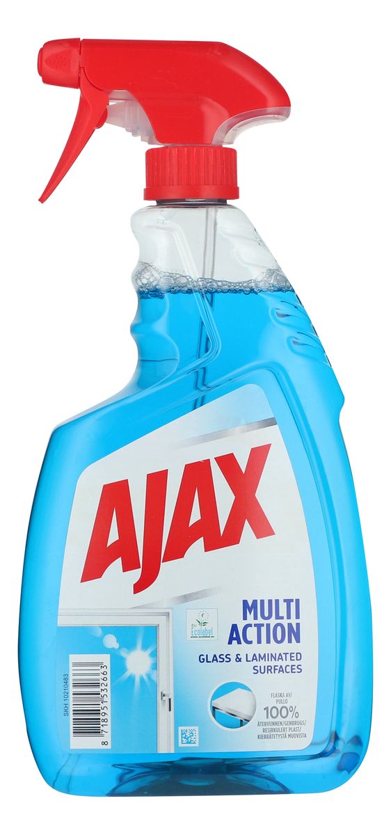 Køb Ajax Spray Multi Action Glas - 750 ml. billigt hos Med24.dk
