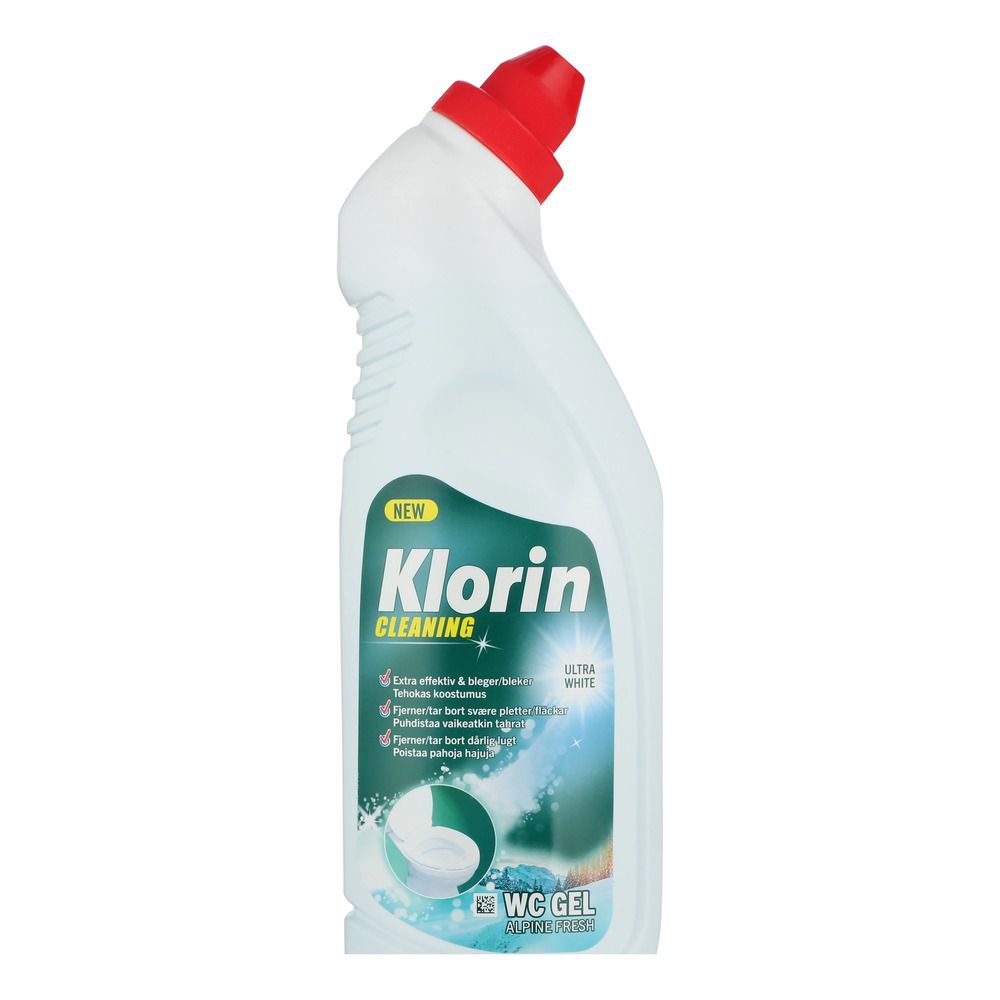 Køb Klorin WC Gel Alpine Fresh - 750 ml. billigt hos Med24.dk
