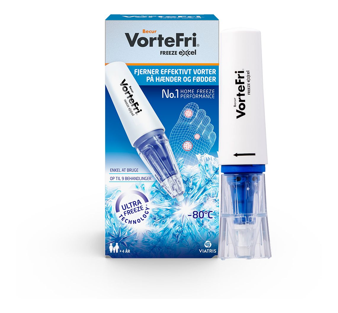 Køb Vortefri Freeze til vortebehandling billigt hos med24.dk