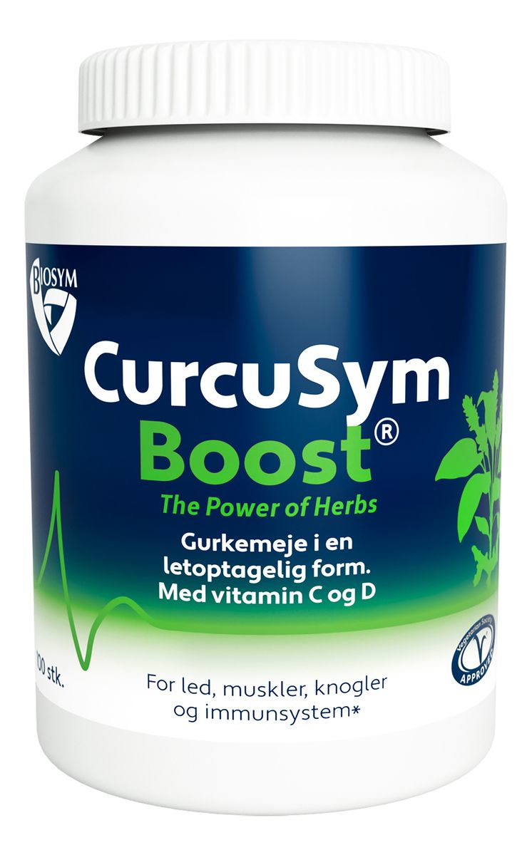 Køb CurcuSym Boost - 100 kaps. billigt hos Med24.dk