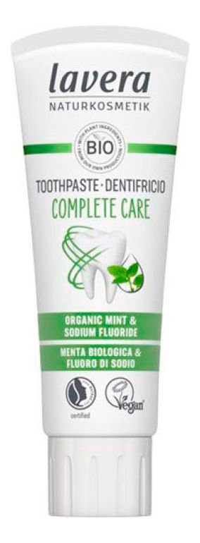 Køb Lavera Complete Care tandpasta 75ml billigt hos Med24.dk