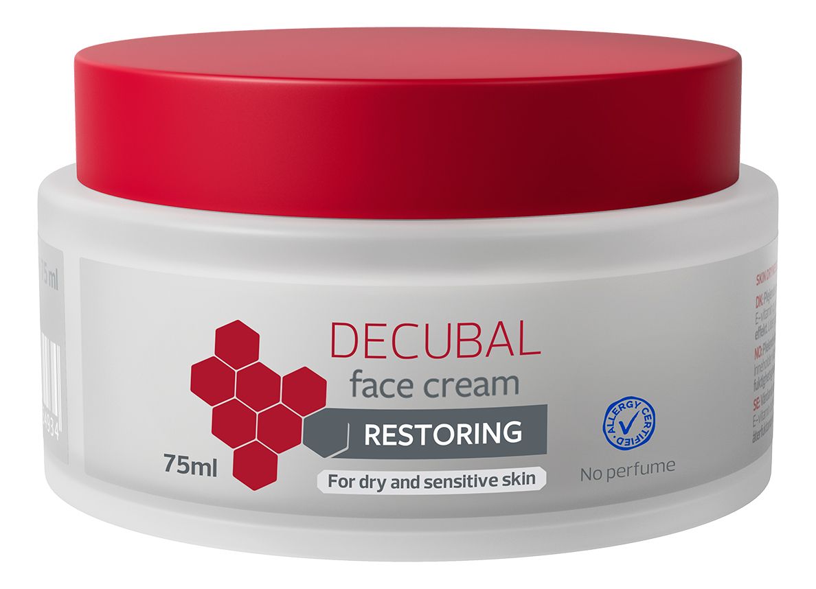 Køb Decubal Face Cream i krukke 75 ml billigt hos Med24.dk