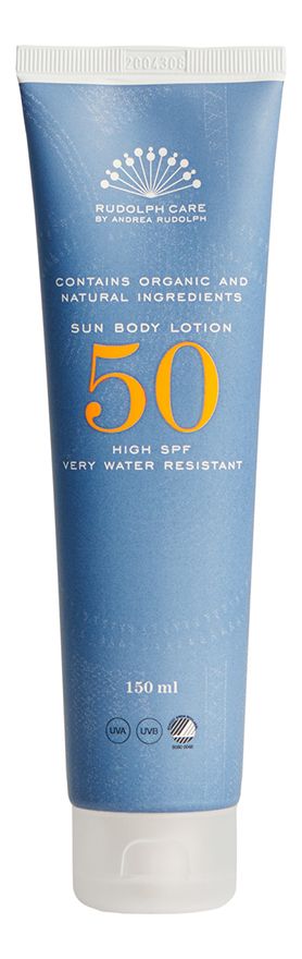 Køb Rudolph Care Sun Body Lotion SPF50 - 150 ml. | Med24.dk