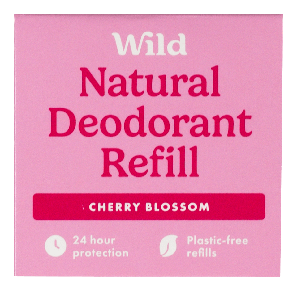 Køb Wild Natural Deodorant Refill Cherry Blossom hos Med24.dk