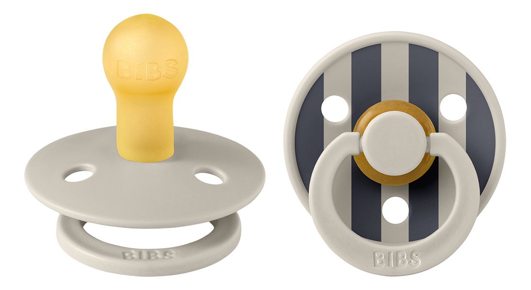 Køb BIBS Studio Colour Block Latex Sand Mix 2 pak | Med24.dk