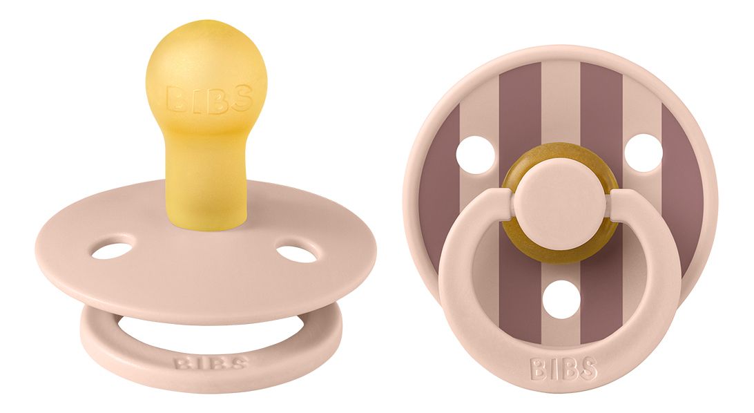 Køb BIBS Studio Colour Block Latex Blush Mix 2 pak | Med24.dk