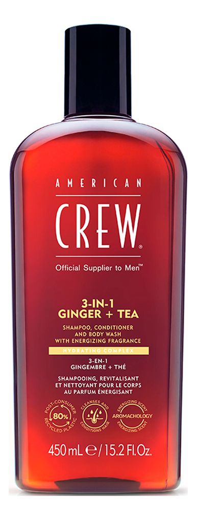 Køb American Crew 3-in-1 Ginger + Tea billigt hos Med24.dk