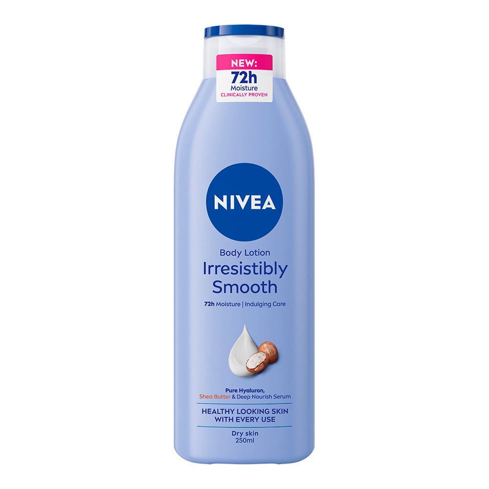 Køb Nivea Smooth Caring Body Lotion - 250 ml. hos Med24.dk