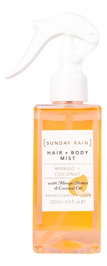 Køb Sunday Rain Mango & Coconut Hair + Body Mist | Med24.dk