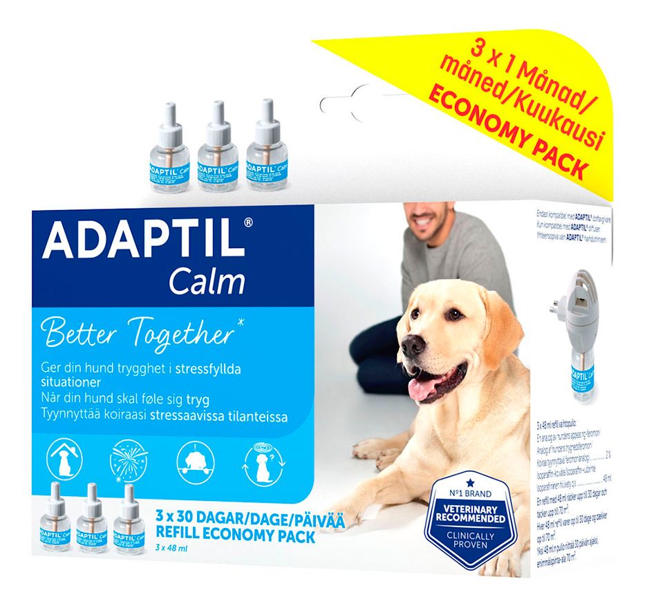 Køb økonomipakke med Adaptil Calm Refill hos Med24.dk