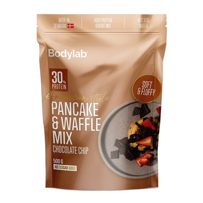 Køb Bodylab Protein Pancake and Waffle Mix 500 g hos Med24.dk