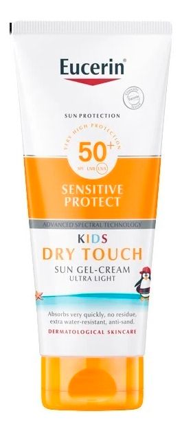 Køb Eucerin Sun Kids Dry Touch Gel-Cream SPF50+ | Med24.dk