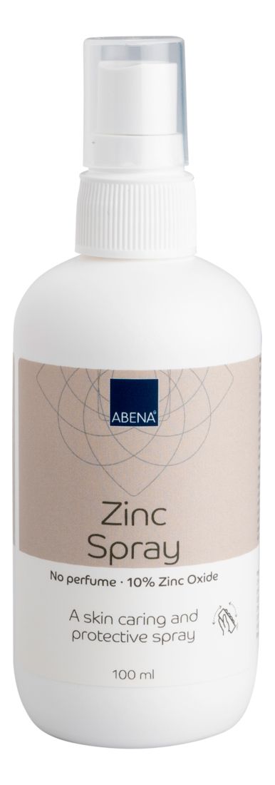 Køb Abena zinkspray 100 ml med 10% zinkoxid billigt hos Med24.dk