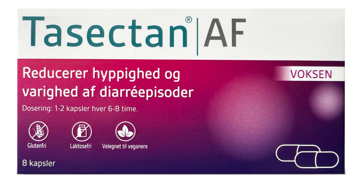 Køb Tasectan 500 mg - 8 kaps. - billigt hos Med24.dk