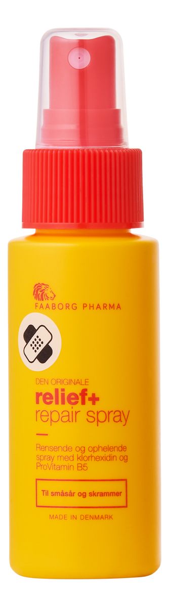 Faaborg Pharma Relief Plus Repair Spray - 50 ml. - Med24.dk