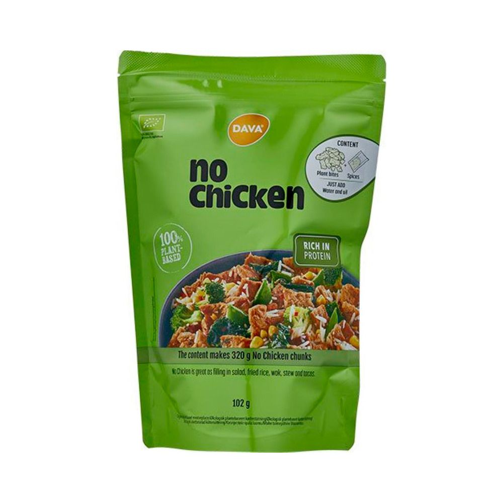 Køb Dava No Chicken - 102 g. billigt hos Med24.dk