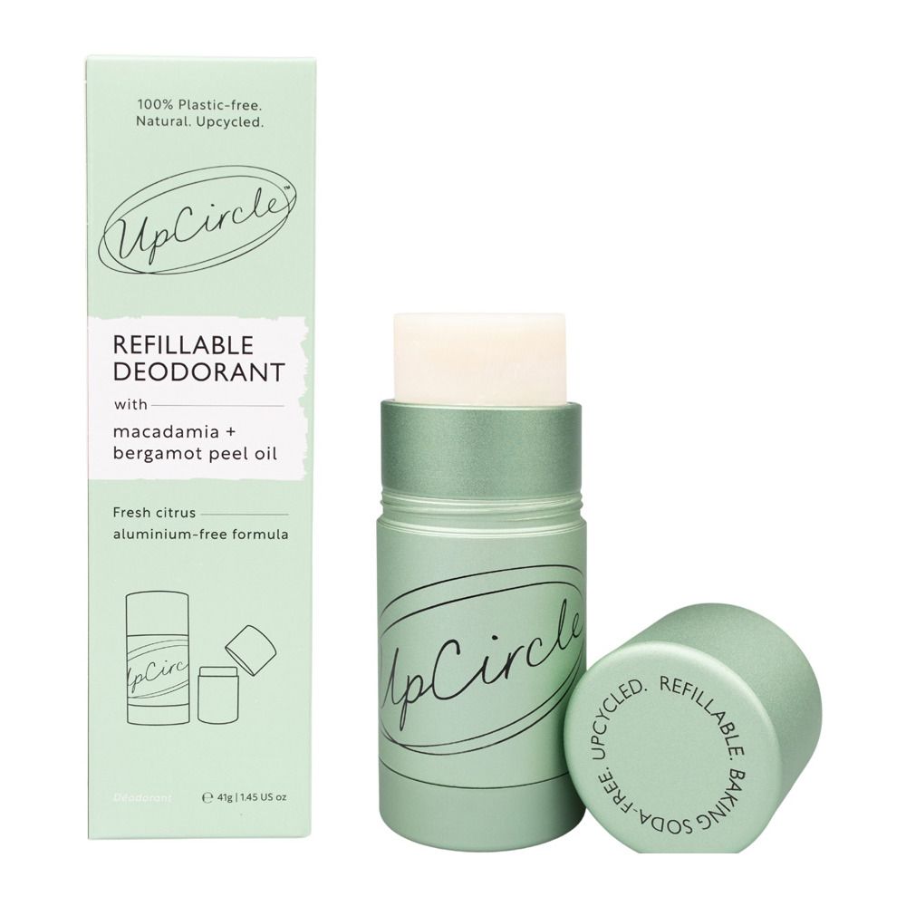 Køb UpCircle Refillable Deodorant with Macadamia + Bergamot