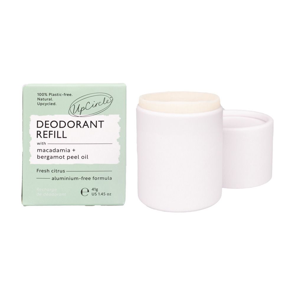Køb UpCircle Deodorant Refill with Macadamia + Bergamot - 41 g.