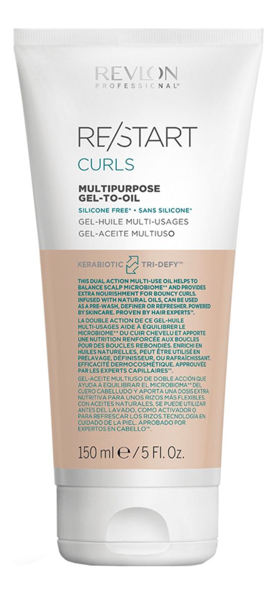 Køb Revlon Professional Restart Curls Gel to Oil - 150 ml. | Med24.dk