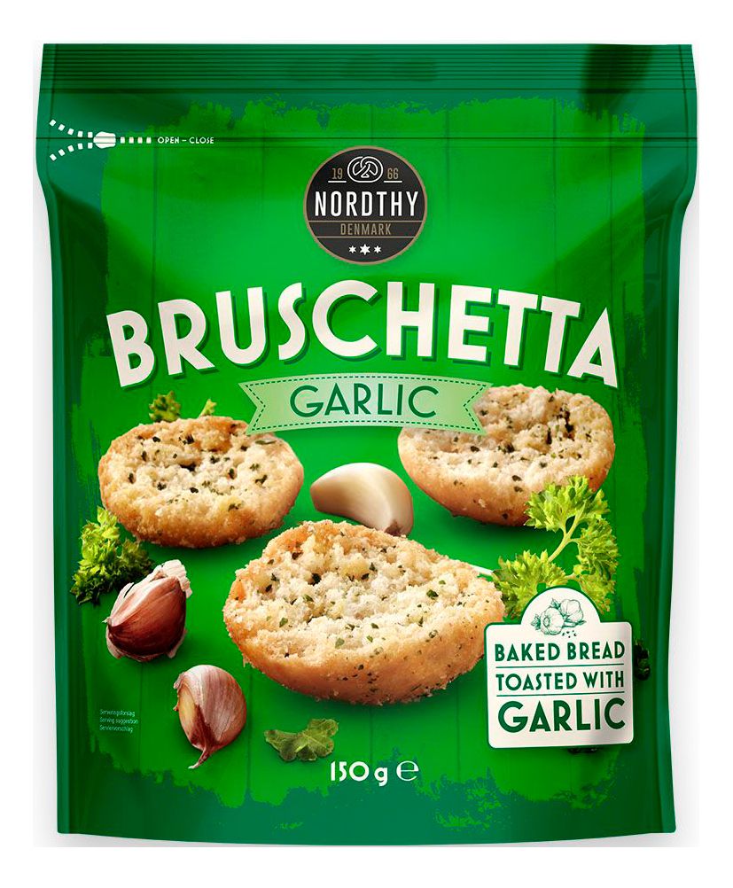 Køb Nordthy Bruschetta Hvidløg - 150 g. billigt hos Med24.dk