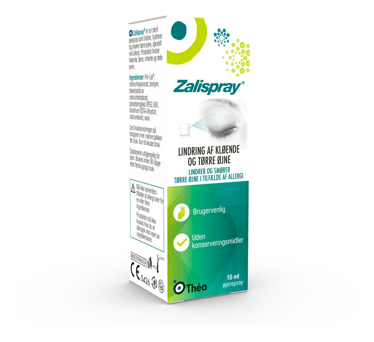 Køb Zalispray Øjenspray - 10 ml. billigt hos Med24.dk