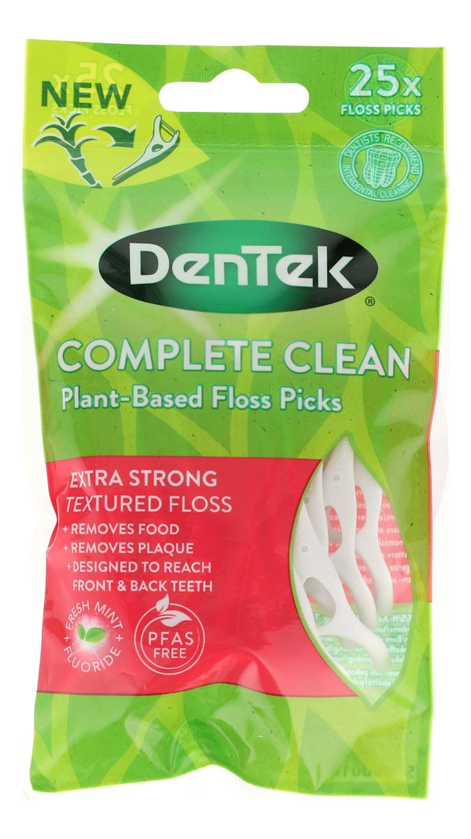 Køb DenTek ECO Complete Clean Flosser - 25 stk. | Med24.dk