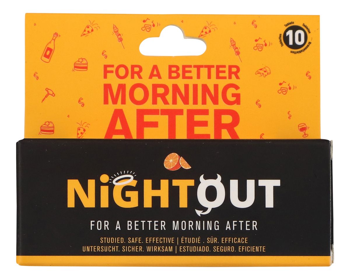 Køb NightOut Tabs - 10 stk. billigt hos Med24.dk
