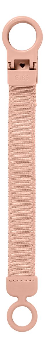 Køb BIBS Pacifier Clip Loop - Blush - 1 stk. billigt hos Med24.dk