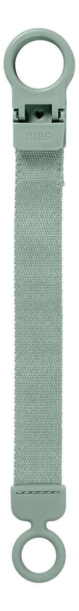 Køb BIBS Pacifier Clip Loop - Sage - 1 stk. billigt hos Med24.dk