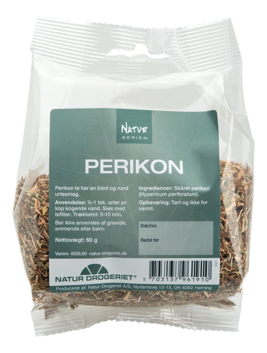 Køb Tørret perikon fra Natur-Drogeriet billigt hos Med24.dk