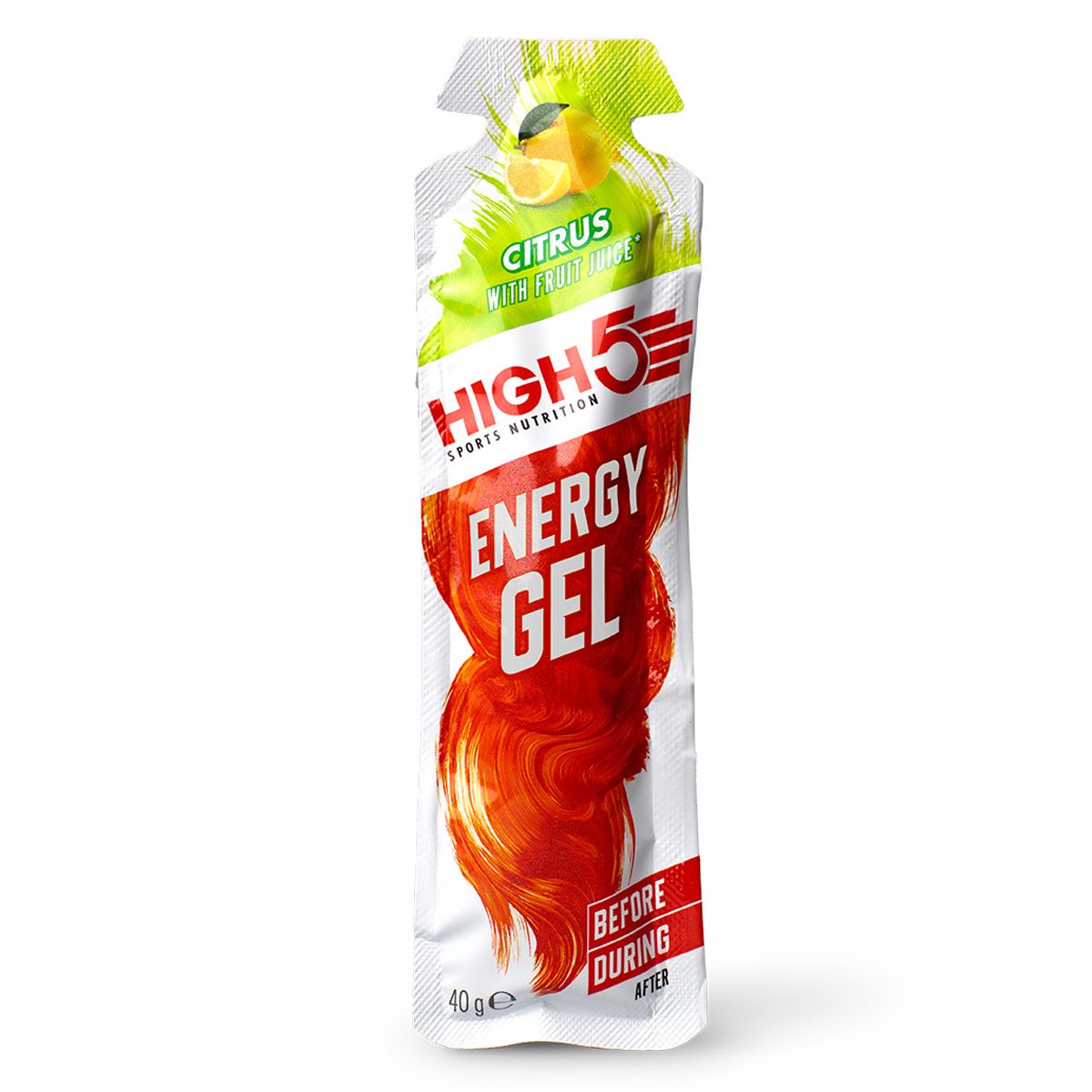 Køb High5 Energy Gel Citrus - 40 g. billigt hos Med24.dk