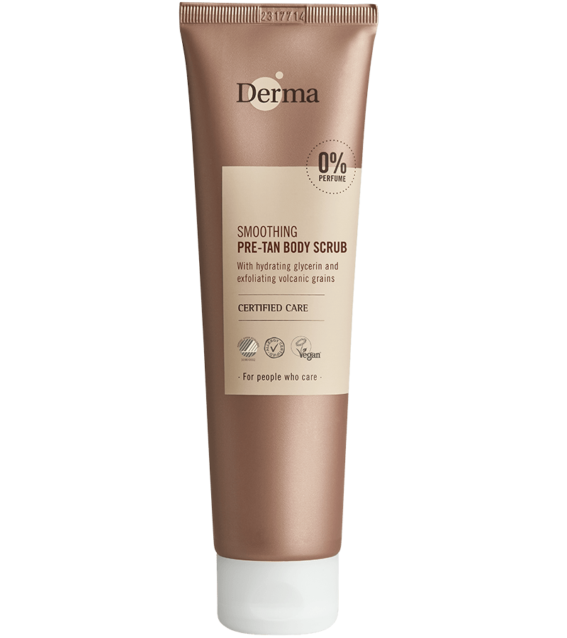 Køb Derma Pre-Tan Body Scrub - 150 ml. billigt hos Med24.dk