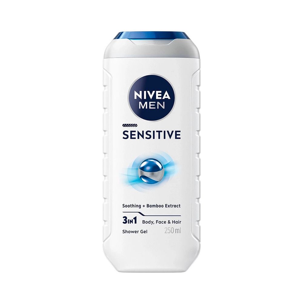 Køb Nivea Men Sensitive Shower Gel - 250 ml. billigt hos Med24.dk