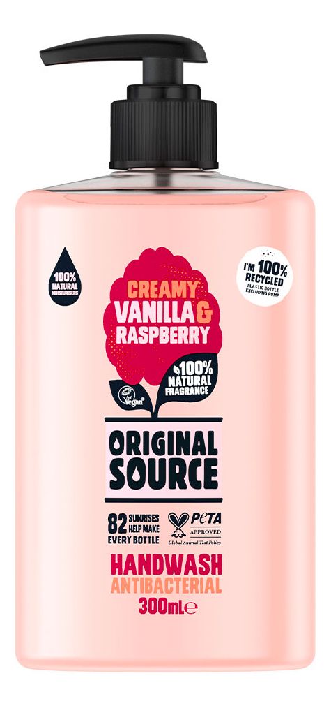 Køb Original Source Hand Wash Vanilla & Raspberry | Med24.dk