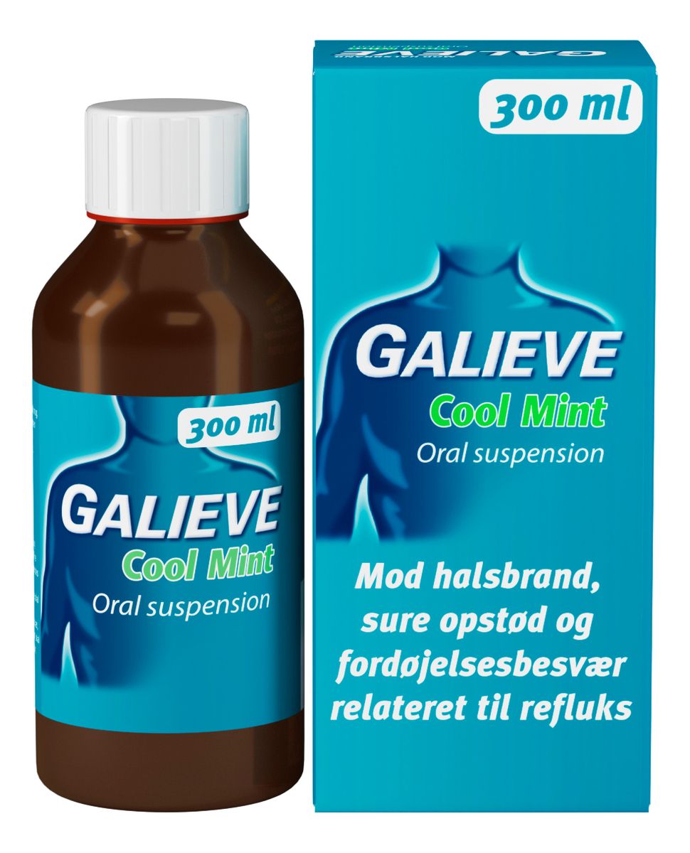 Galieve Cool Mint Mikstur - 300ml - Med24.dk