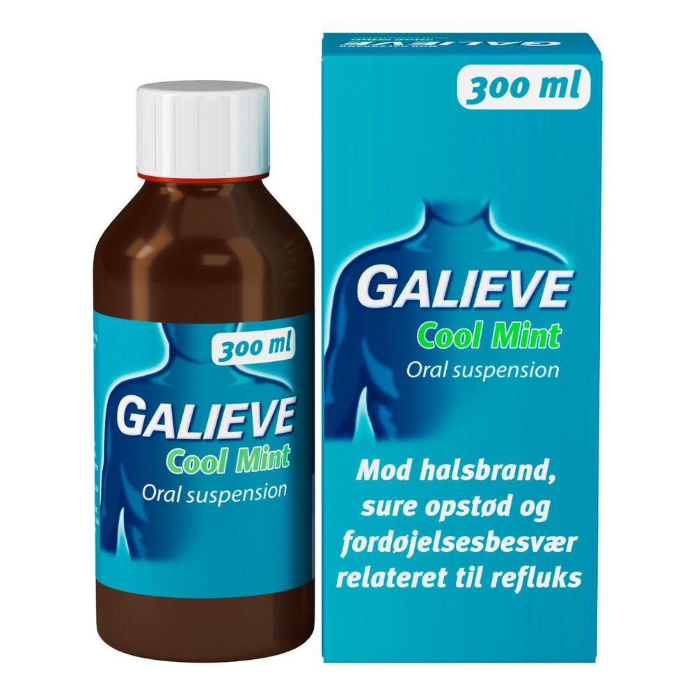 Galieve Cool Mint Mikstur - 300ml - Med24.dk