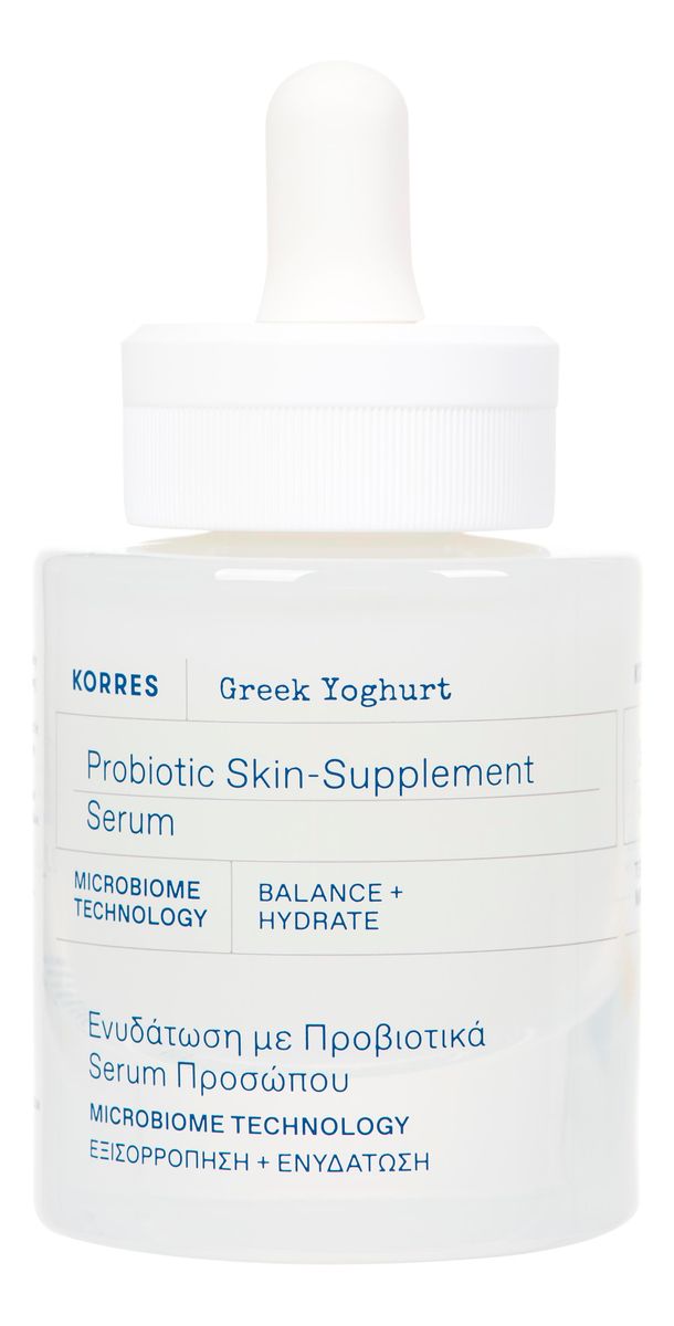 Køb Korres Greek Yoghurt Probiotic Skin-Supplement Serum - 30 ml.