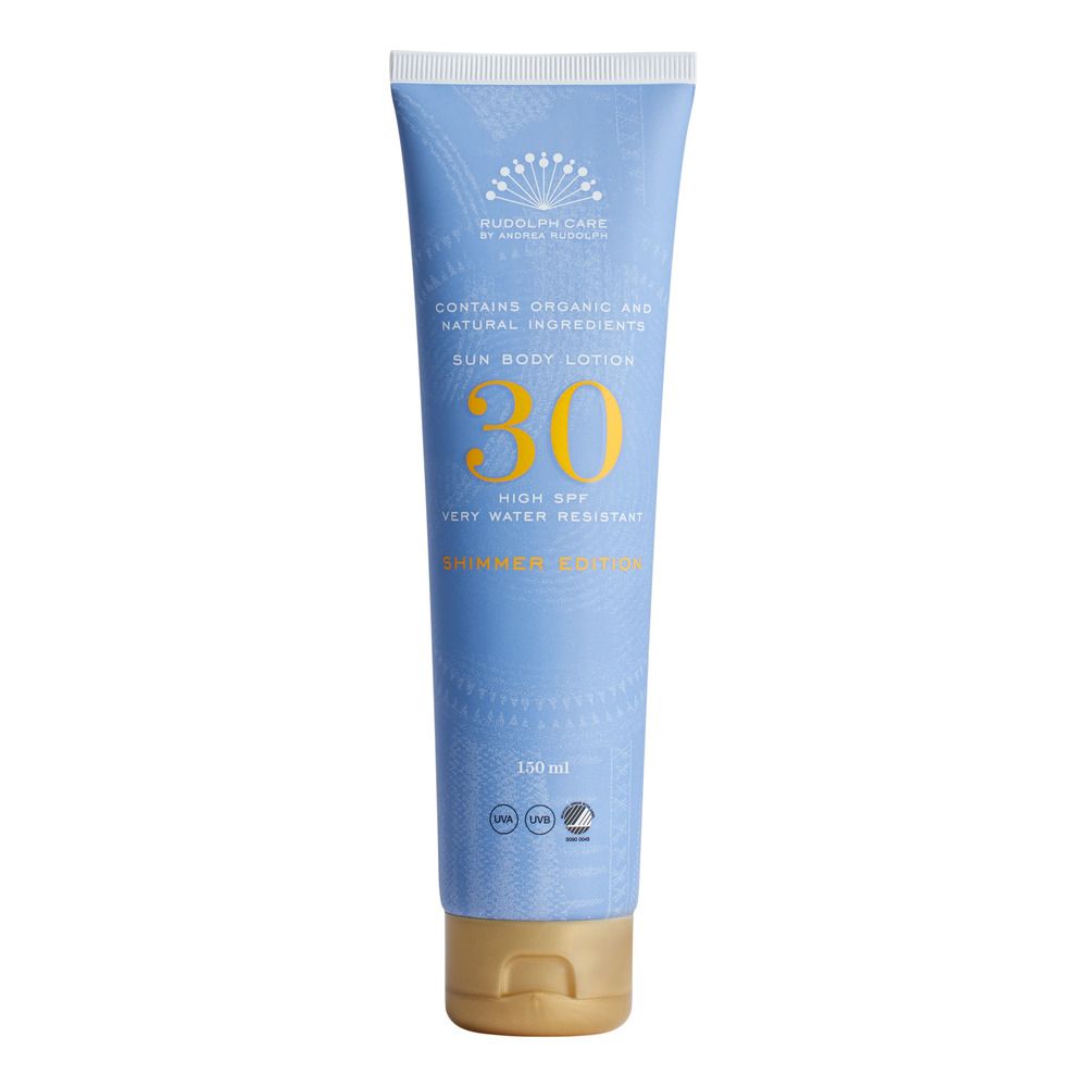 Køb Rudolph Care Sun Body Lotion SPF30 Shimmer Edition
