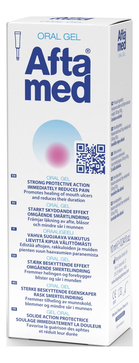 Aftamed mod blister, gel - 10 ml - Med24.dk