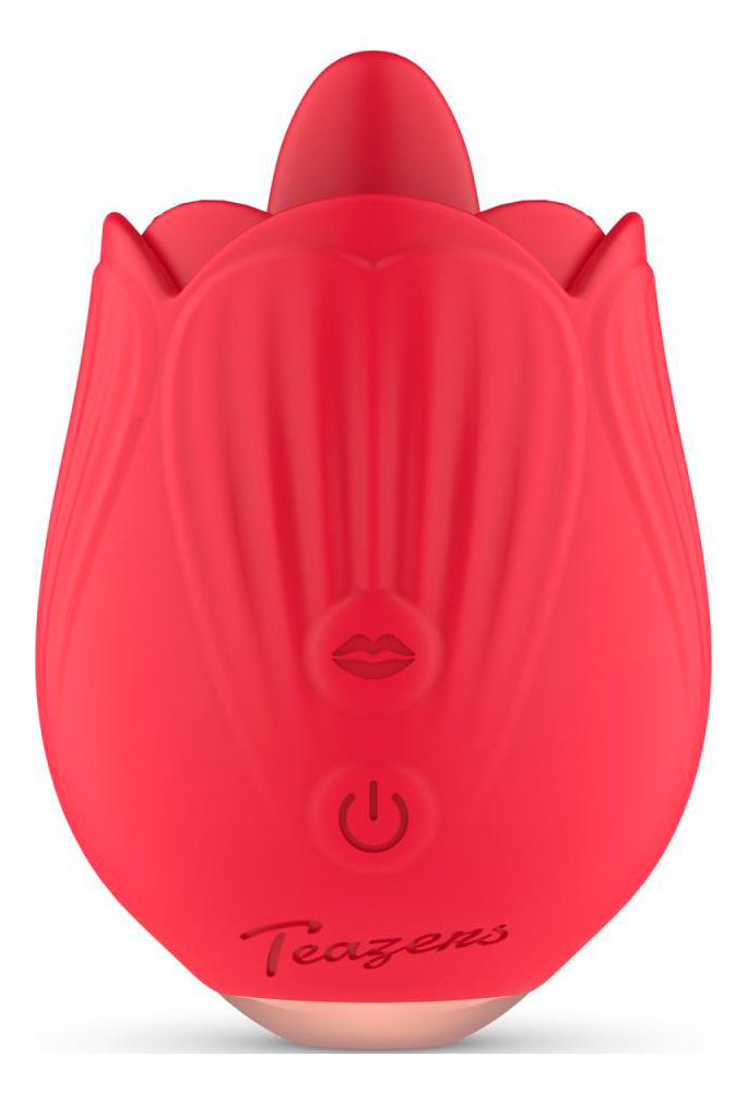 Køb Teazers Licking & Vibrating Rose Vibrator hos Med24.dk