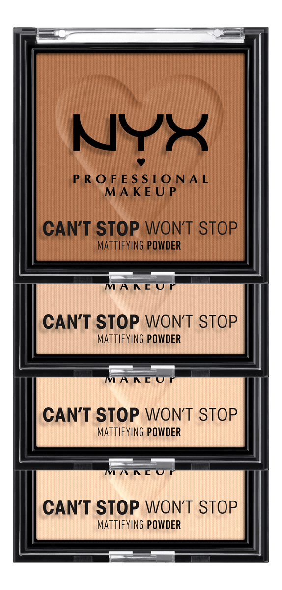 Køb NYX Can't Stop Won't Stop Mattifying Powder - 6 g. | Med24.dk