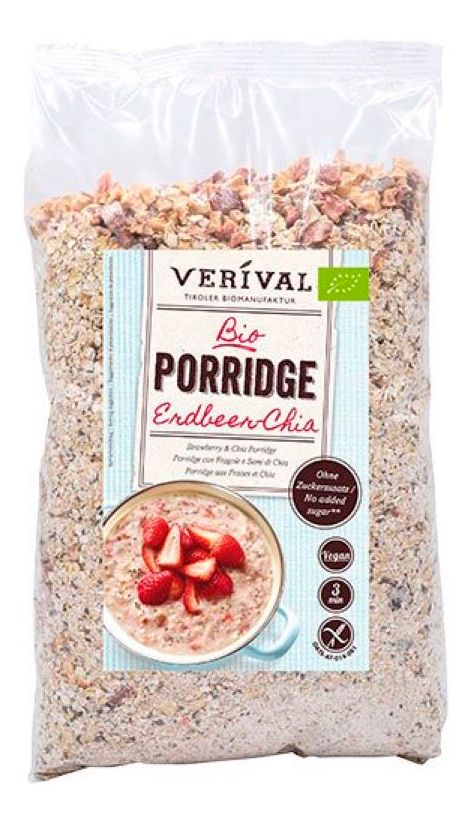 Køb Verival Grød Jordbær/Chia - 1500 g. billigt hos Med24.dk