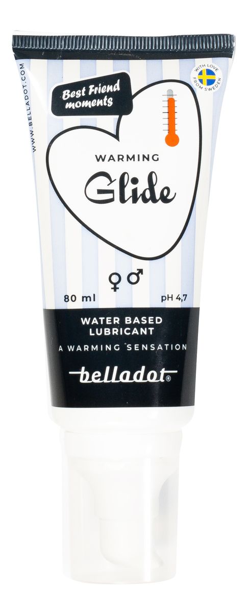 Køb Belladot Warming Glidecreme - 80 ml. billigt hos Med24.dk