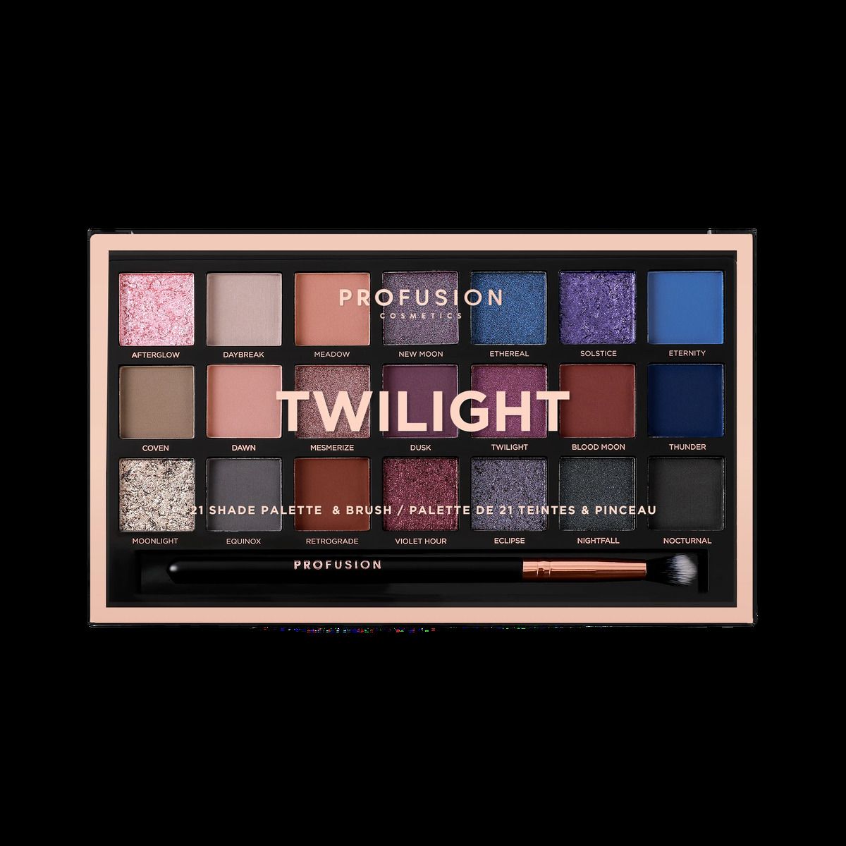 Køb Profusion Eyeshadow 21 shade palettes Pro Artistry - Twilight Hour